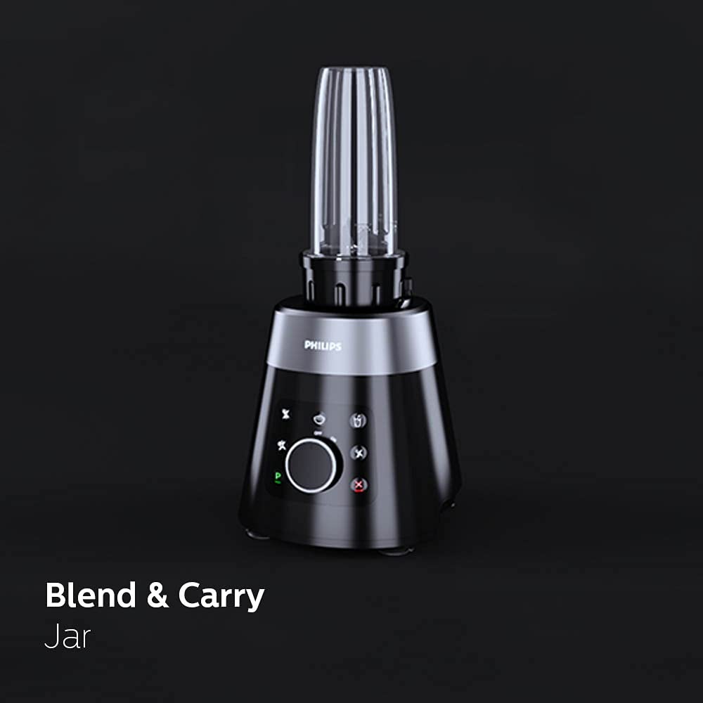 PHILIPS HL7777/00 Mixer Grinder, 750W, 4 Jars, Smart One-Touch Mode, 5