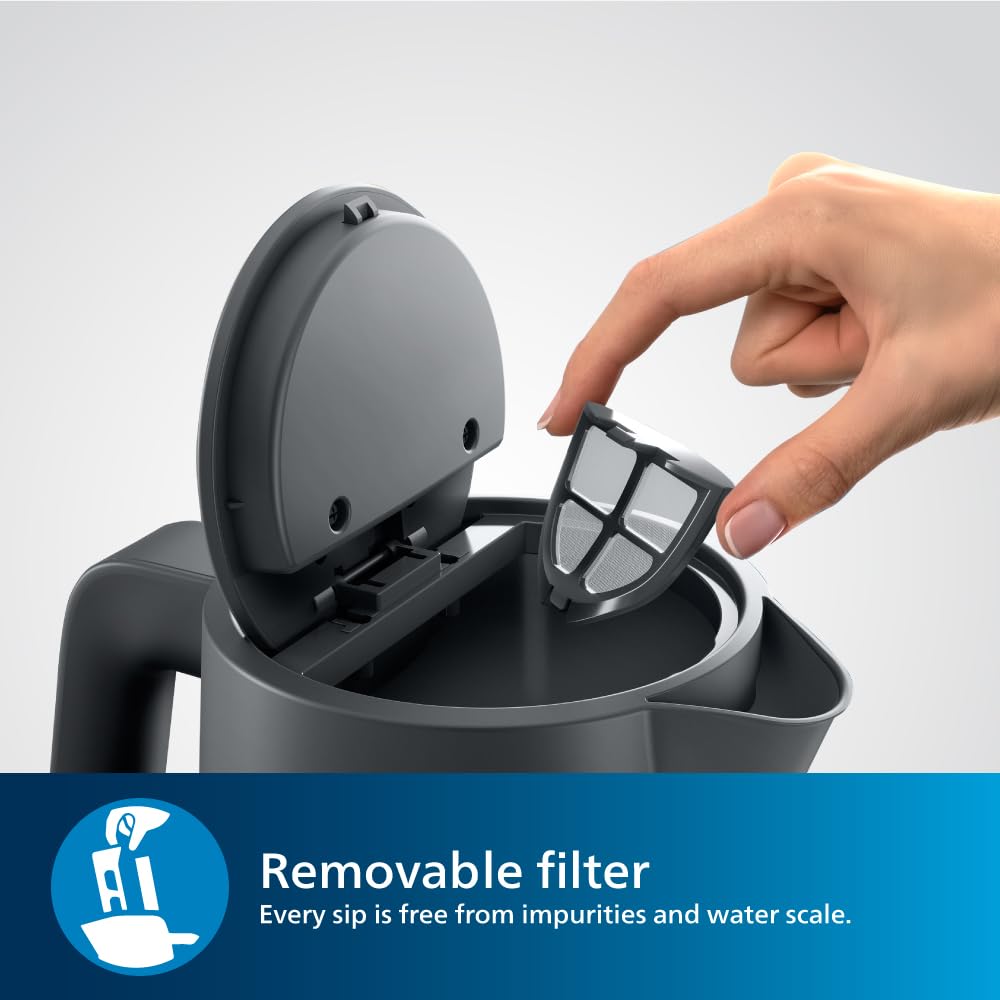 Buy Philips HD9314/90 1.7L Double-Walled Electric Kettle | 1800W